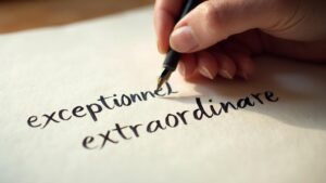 Comment écrire correctement "exceptionnel" et "extraordinaire ...